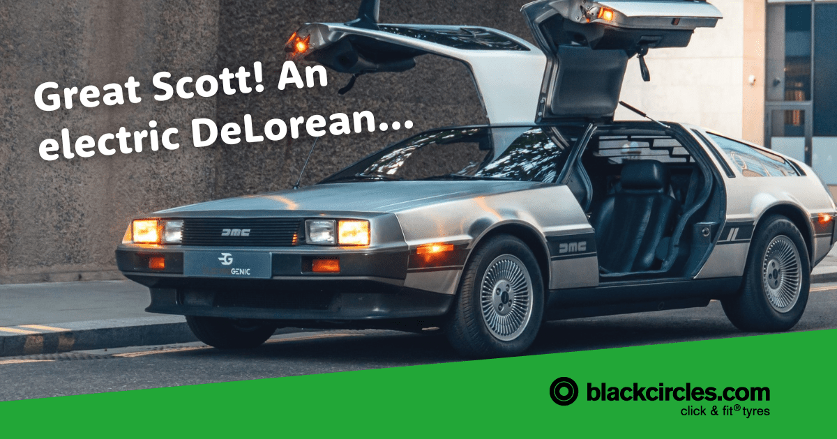 Amped up icon: Electric DeLorean DMC-12 is a match made in heaven