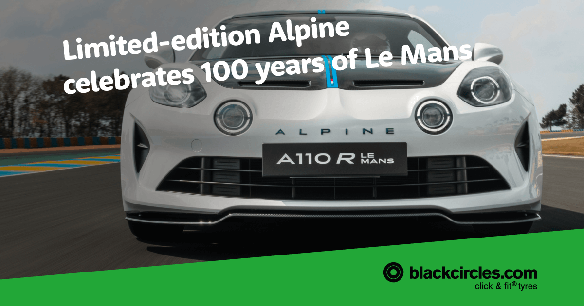 Limited-edition Alpine celebrates 100 years of Le Mans | Blackcircles