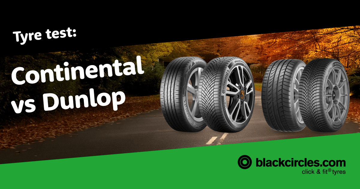 Continental Tyres vs Dunlop Tyres | Blackcircles.com