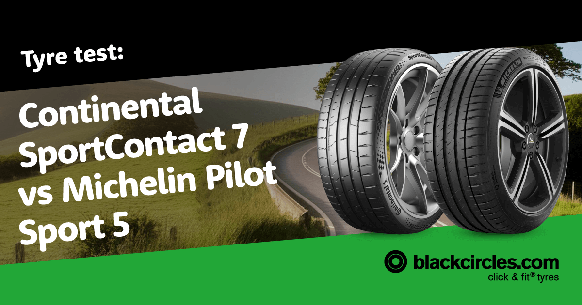 Continental SportContact 7 vs Michelin Pilot Sport 5 | Blackcircles.com