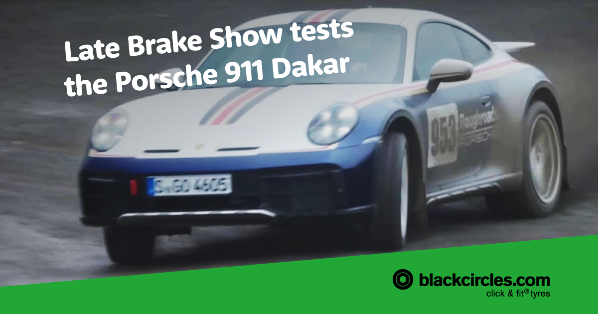 Late Brake Show tests the Porsche 911 Dakar